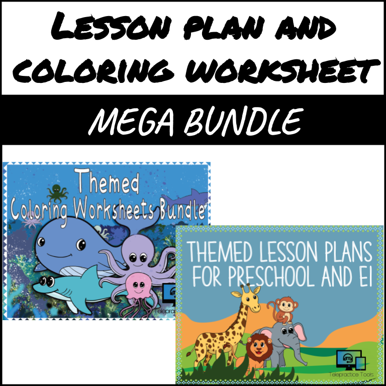 Themed Lesson Plans for Preschool » Telepractice Tools