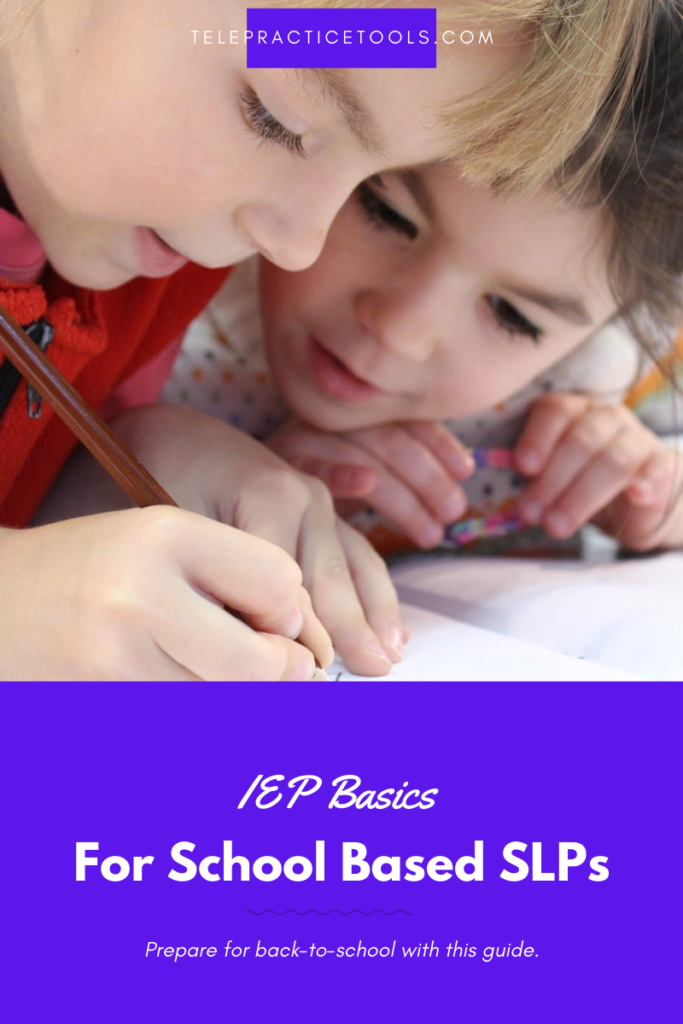 IEP Basics for School-Based SLPs » Telepractice Tools