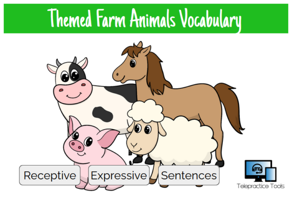 BOOM Cards BUNDLE! Themed Animal Vocabulary for Preschool and Early ...