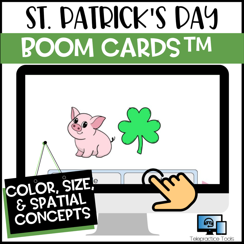 Boom Cards! St. Patrick’s Day Themed Vocabulary Activities: Concepts ...
