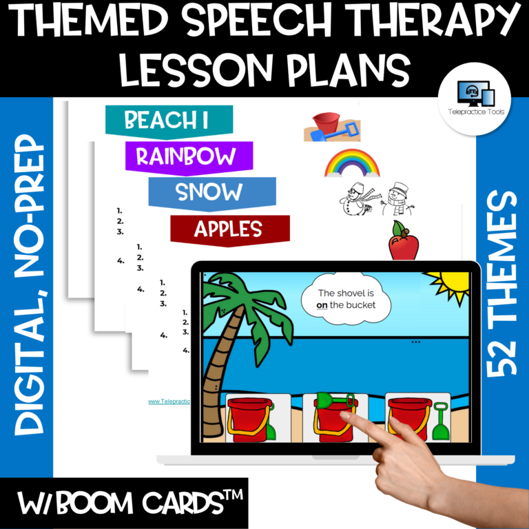 Bundle! 9 Spring Themed Speech Therapy Lesson Plans for Preschool and ...