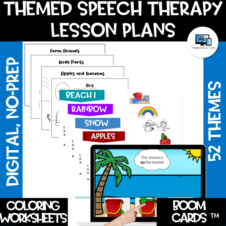 Bundle! 9 Spring Themed Speech Therapy Lesson Plans for Preschool and ...