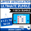 BOOM! ULTIMATE WINTER ARTICULATION Bundle: /r/, /s/, /z/, /l/, /th ...