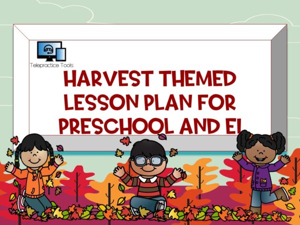 Fall Themed Speech Therapy Telepractice Activities » Telepractice Tools