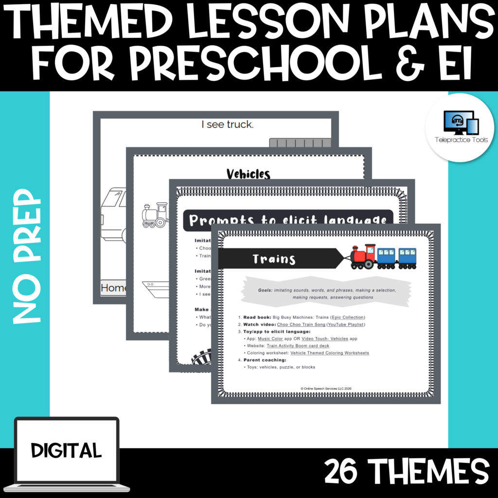 Bundle! 9 Spring Themed Speech Therapy Lesson Plans for Preschool and ...