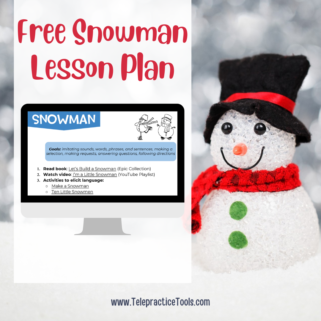 Winter Themed Telepractice Activities » Telepractice Tools